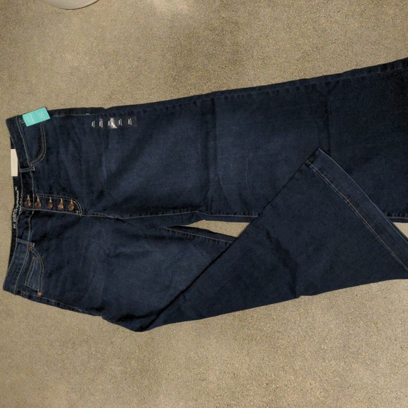 Maurices | Jeans | M Jeans By Maurices Wide Leg Super High Rise Button ...